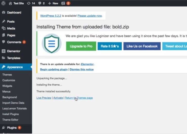 How to Install a ThemeForest WordPress Theme (Premium WordPress Theme ...