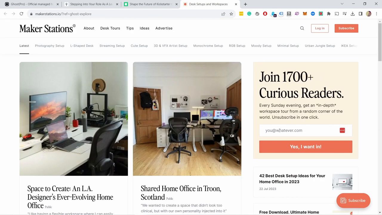 Best Way to Build a Website as a Creator (No code) - PunchSalad